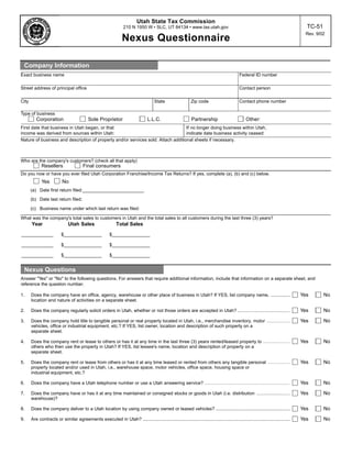 tax.utah.gov forms current tc tc-51 | PDF