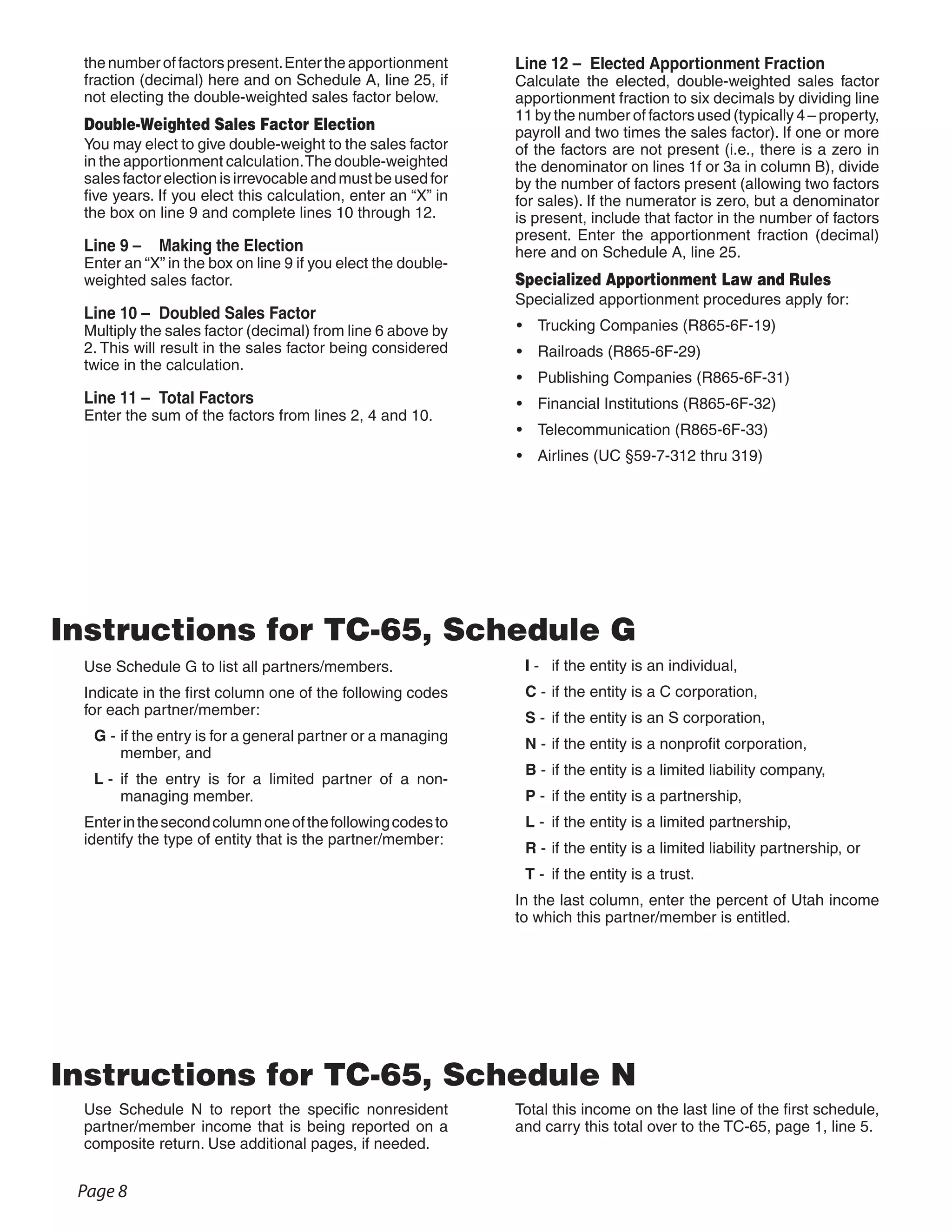 tax.utah.gov forms current tc tc-65 | PDF