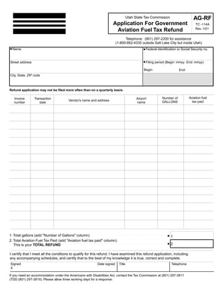 tax.utah.gov forms current tc tc-114a | PDF