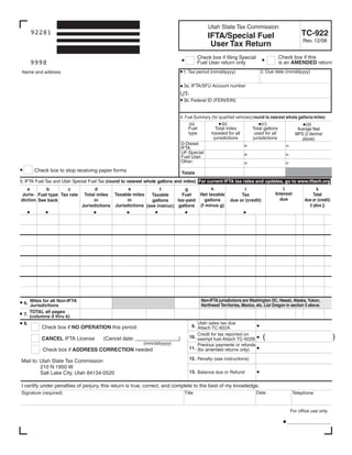 tax.utah.gov forms current tc tc-922 | PDF