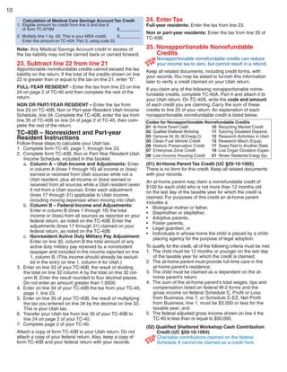 tax.utah.gov forms current tc tc-40inst | PDF