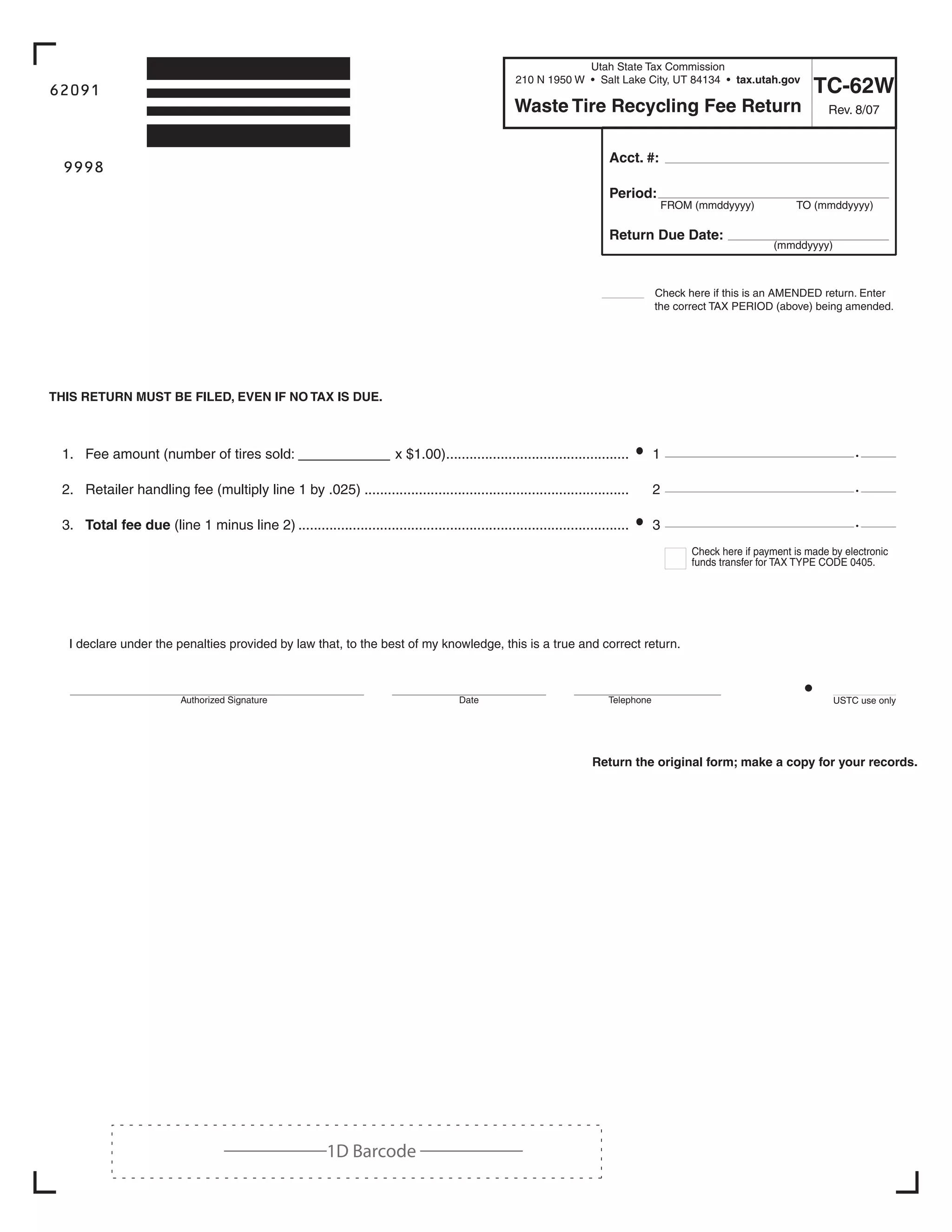 tax.utah.gov forms current tc tc-62w | PDF