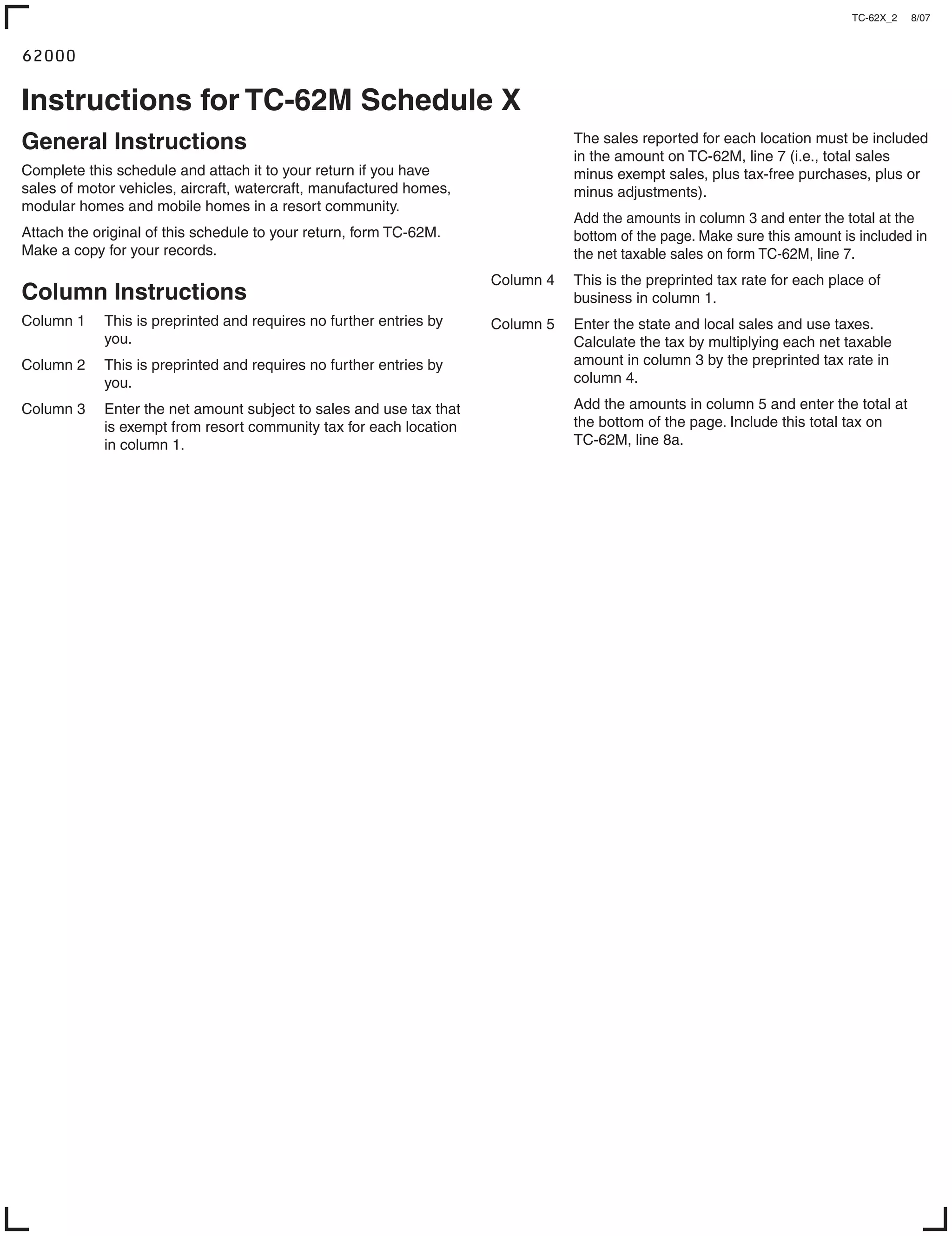 tax.utah.gov forms current tc tc-62x | PDF