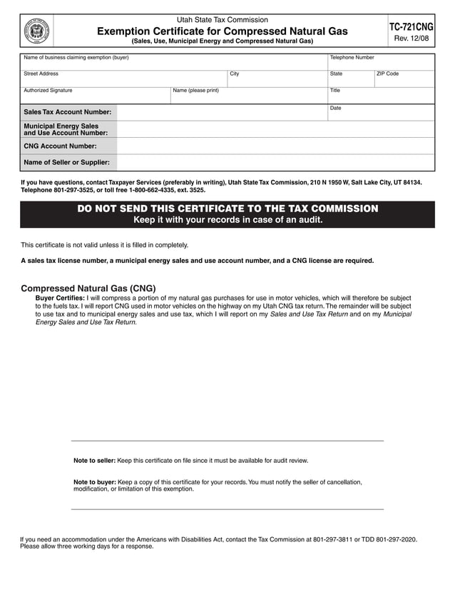 tax.utah.gov forms current tc tc-721cng | PDF
