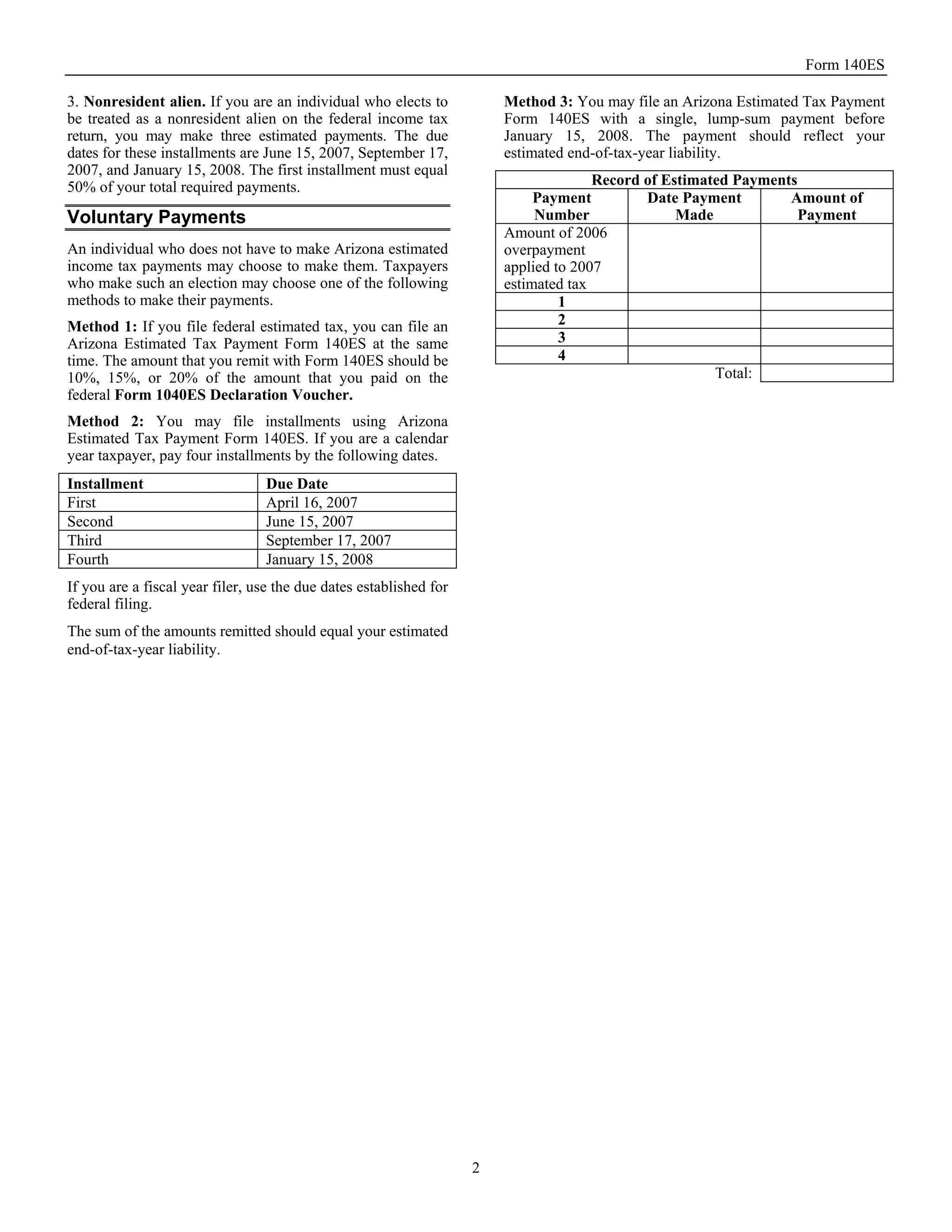 1azdor.gov Forms .. ADOR Forms 40ES%20instructions | PDF