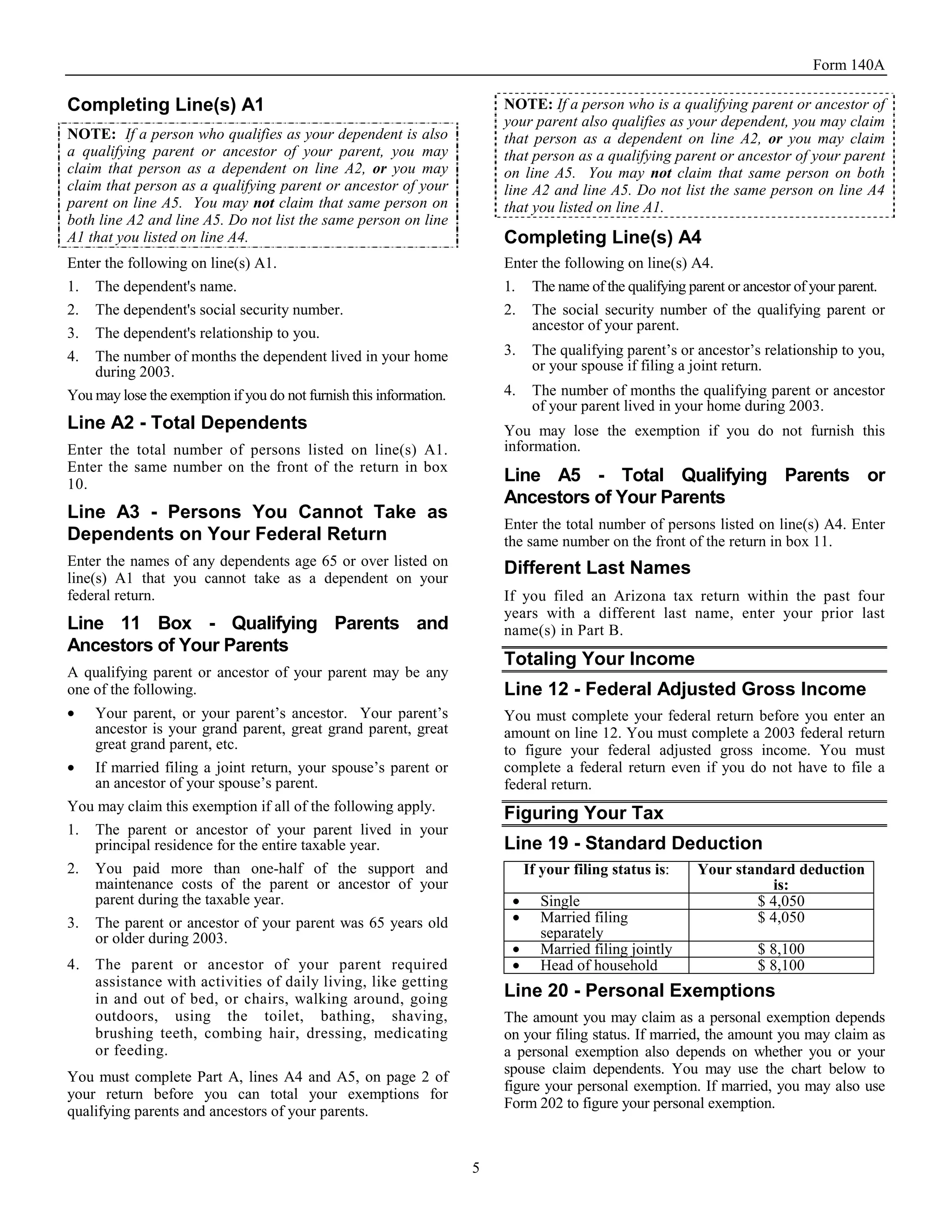 azdor.gov Forms 140Ai | PDF