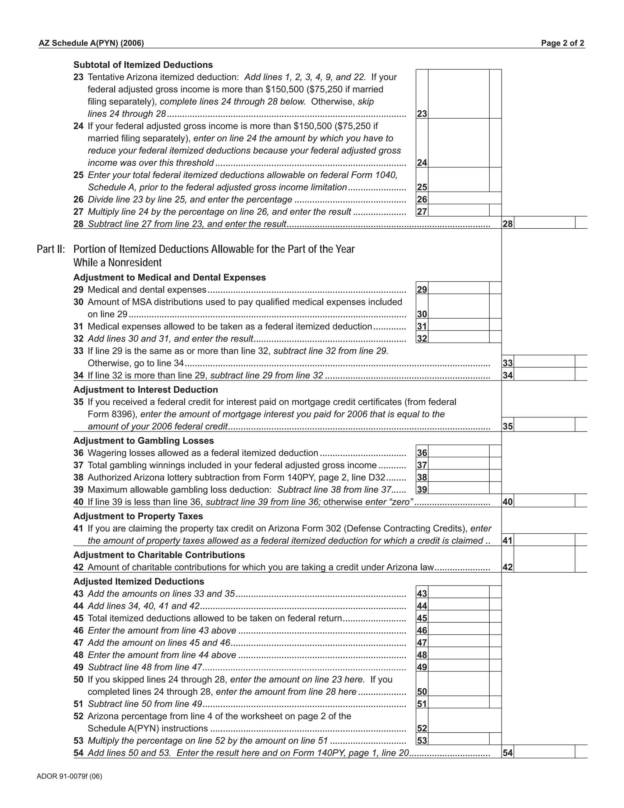 azdor.gov Forms 140-SchedAPYN_f | PDF