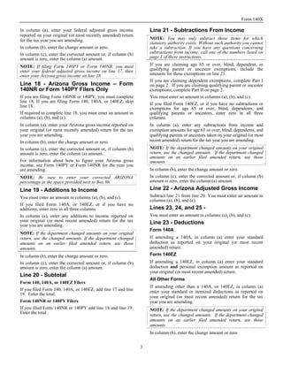 azdor.gov Forms 140X%20instructions | PDF