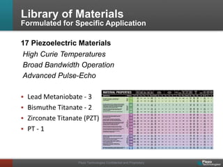 PIezo Technologies Company Overview | PPT