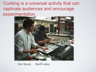 Science and Cooking at Harvard | PPTX
