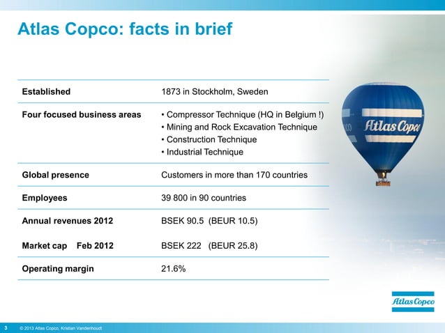 Employer Branding @ Atlas Copco | PPT