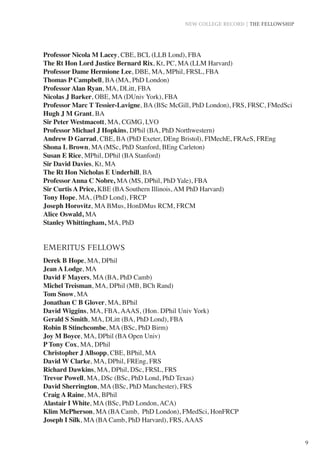 2019 New College Record | PDF