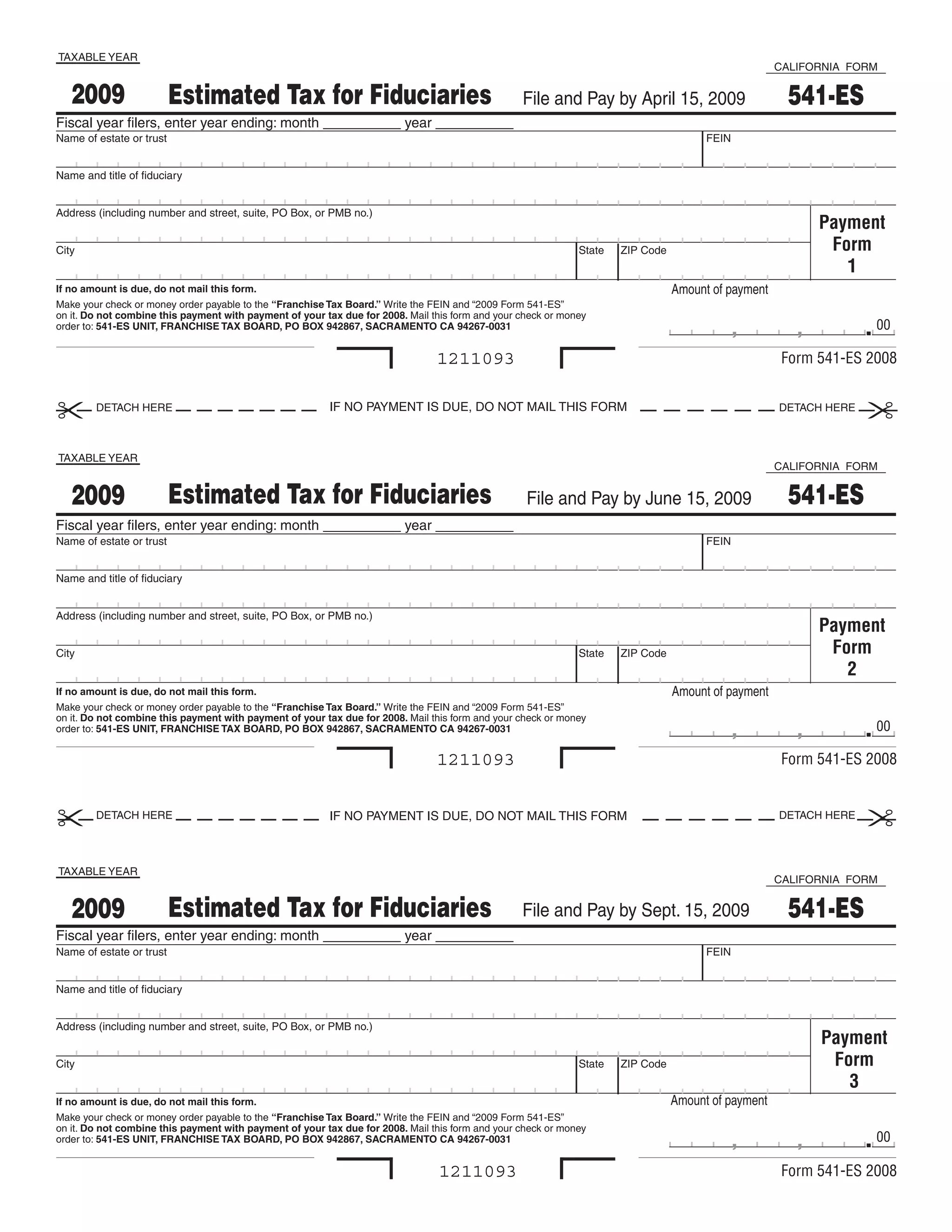 ftb.ca.gov forms 09_541es | PDF
