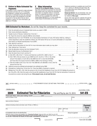 ftb.ca.gov forms 09_541es | PDF | Business Accounting & Finance | Business