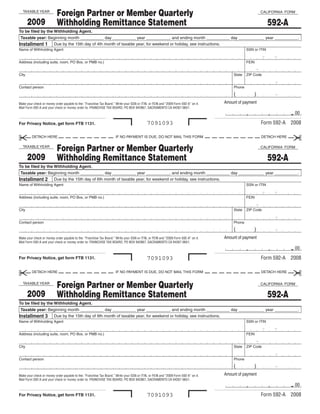 ftb.ca.gov forms 09_592a | PDF