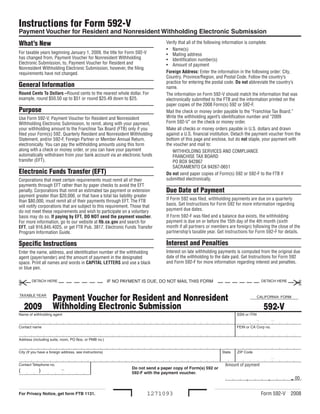 ftb.ca.gov forms 09_592v | PDF