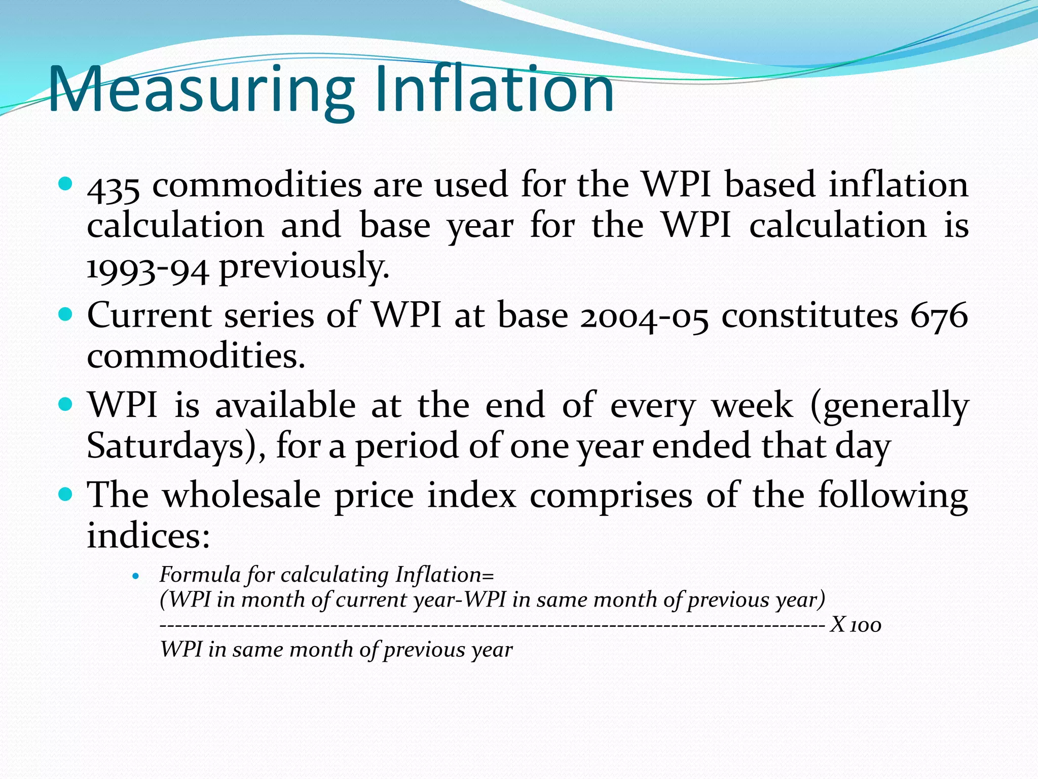 inflation and its current relevance | PPT