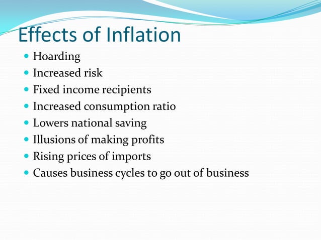 inflation and its current relevance | PPT