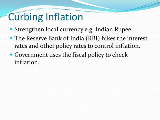 inflation and its current relevance | PPT