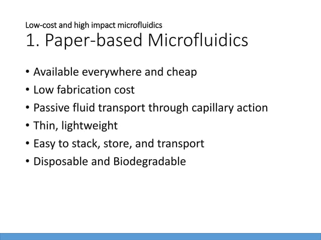 An Overview of Microfluidics | PPTX | Chemistry | Science