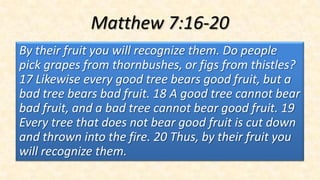 130505 sm 25 beware of sheep imitations matthew 7 15-23 | PPTX