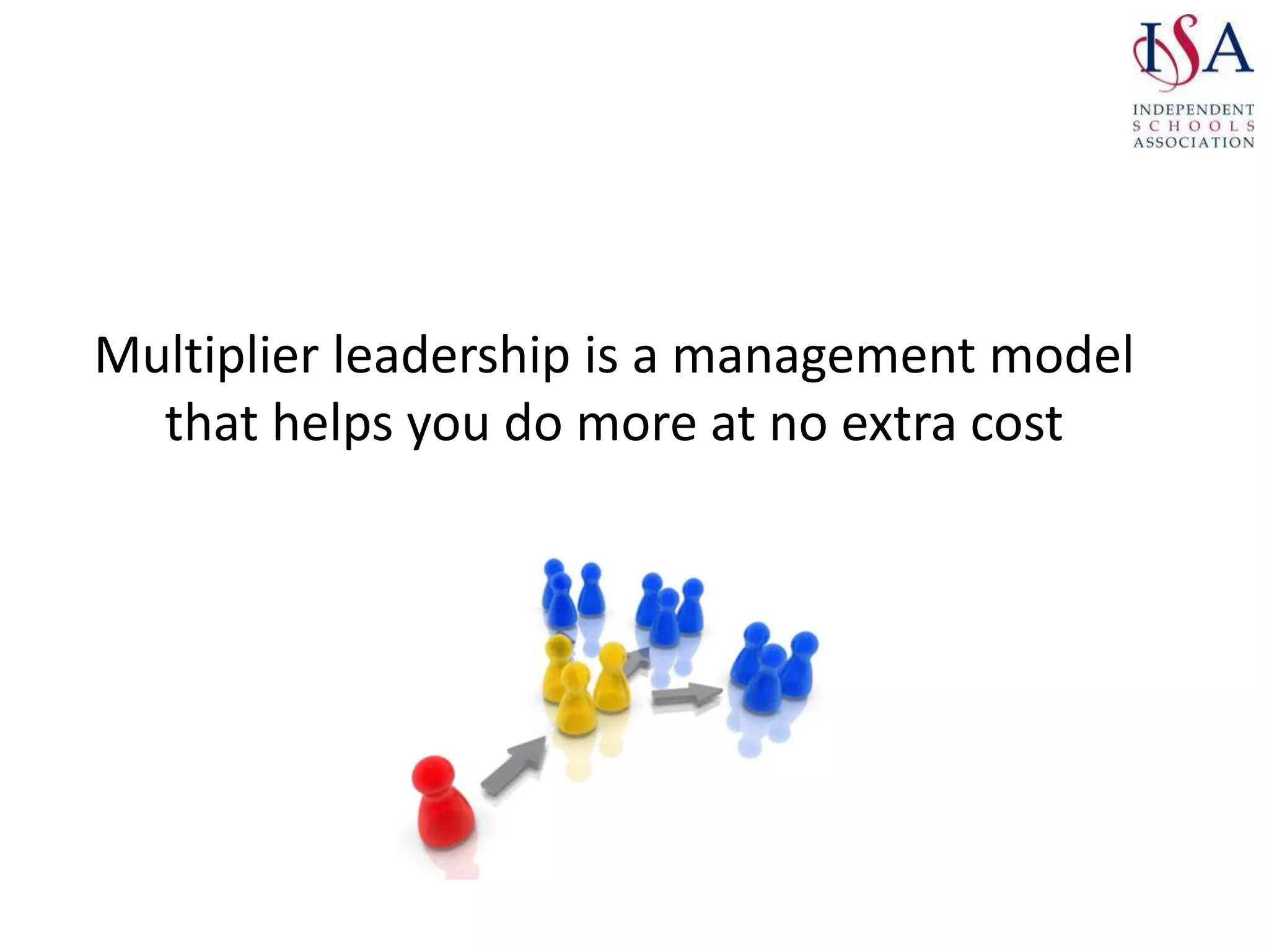 Multiplier leadership | PPTX