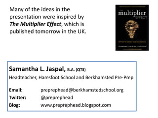 Multiplier leadership | PPT