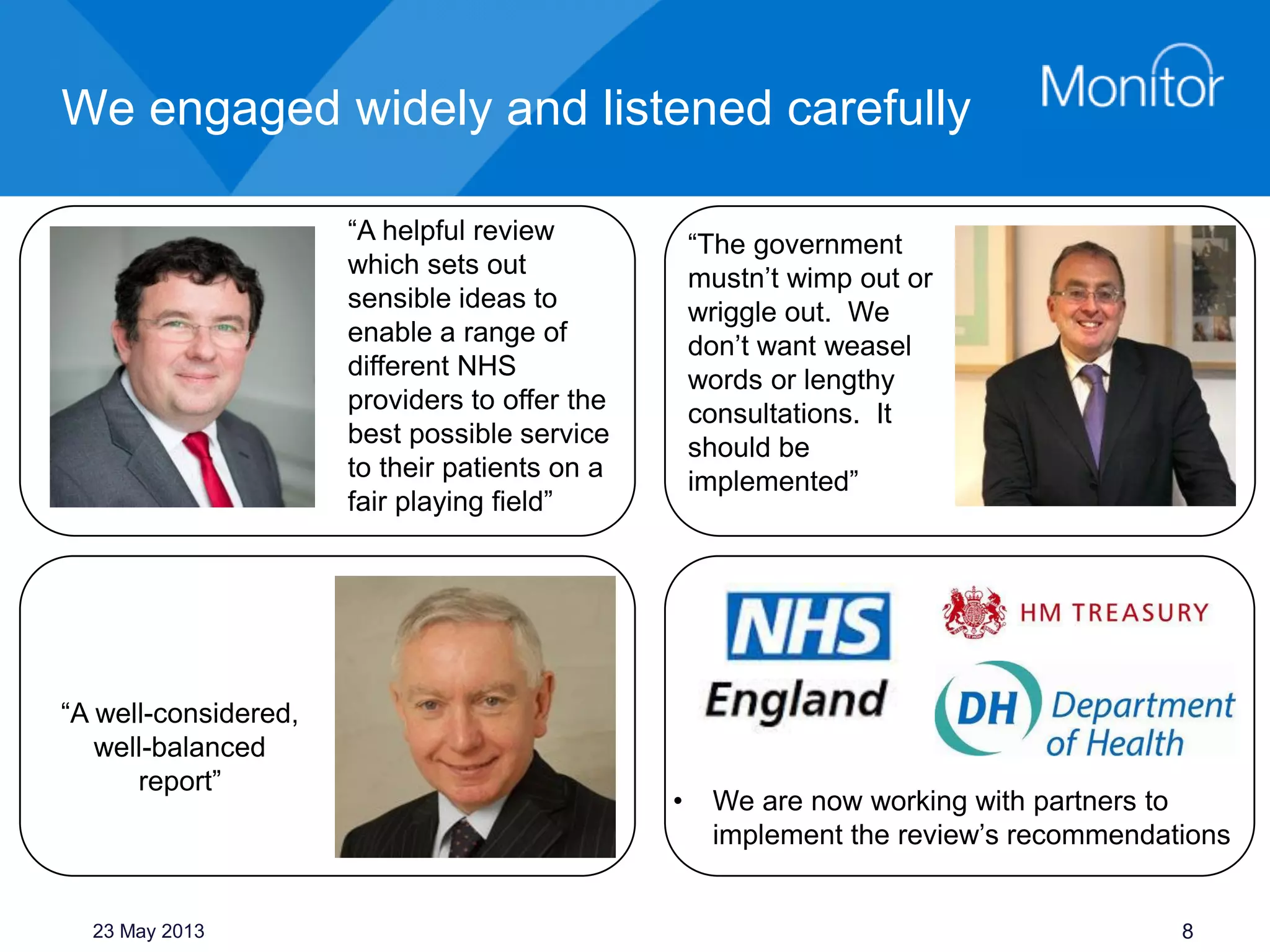 Tom Youldon: Creating a fair playing field | PPT