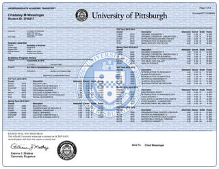 Academic Transcript | PDF