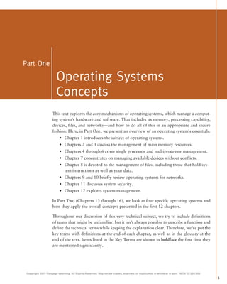Understanding Operating Systems 8th Edition | PDF