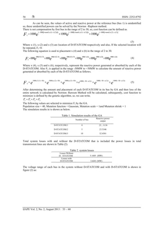 Optimal Placement of D-STATCOM Using Hybrid Genetic and Ant Colony Algorithm to Losses Reduction ...