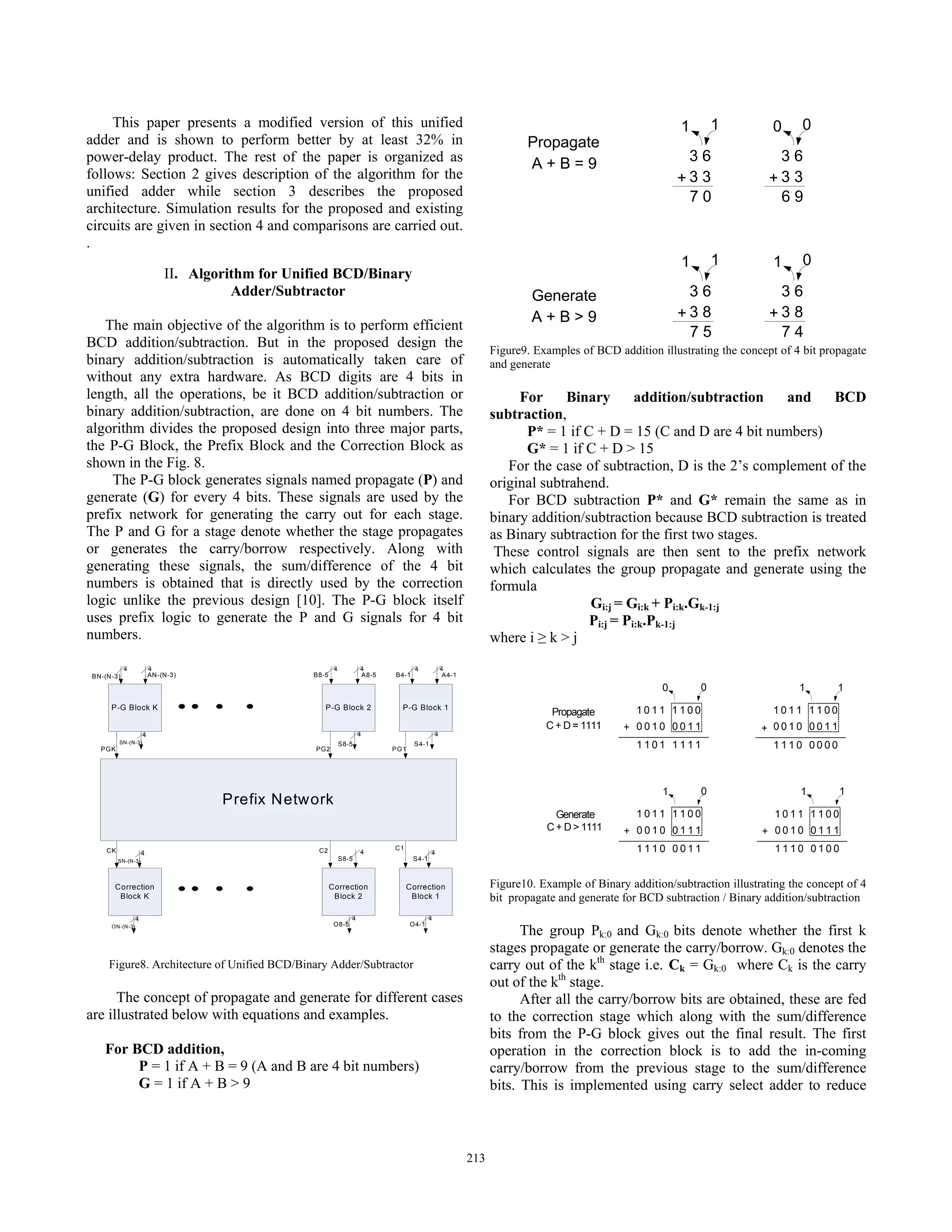 A High performance unified BCD adder/Subtractor | PDF