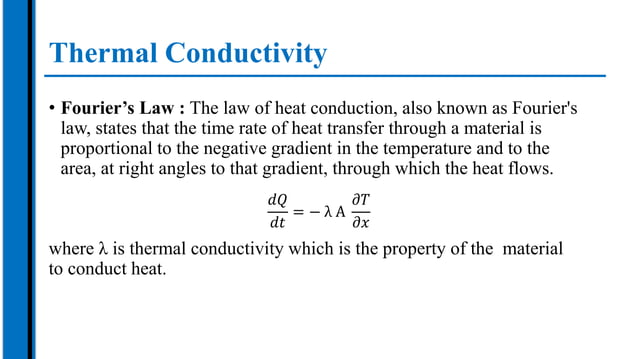 Thermal and Electrical conductivity of metals | PPTX