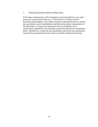 Extended release oral dosage form | PDF