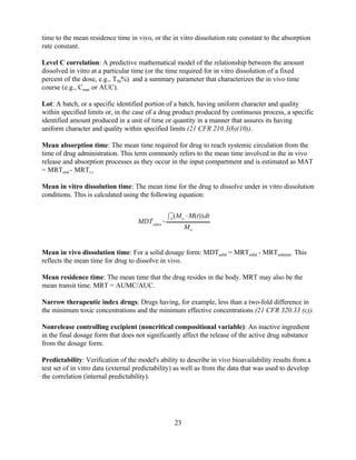 Extended release oral dosage form | PDF