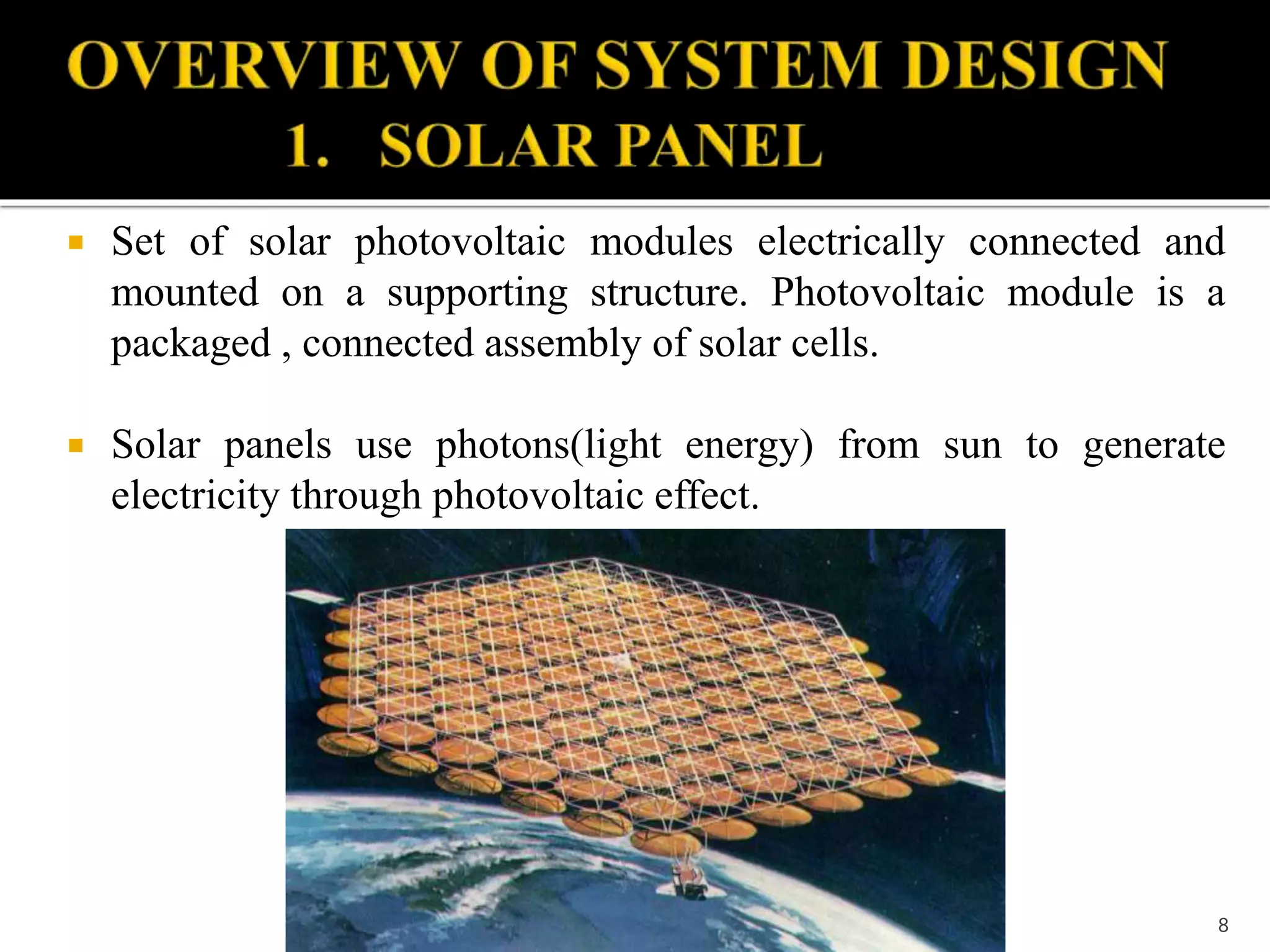 Wireless Power Transmission via solar Satellite | PPTX