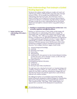 The Guided Reading Approach | PDF | Educational Assessment | Education