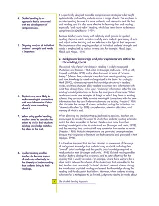 The Guided Reading Approach | PDF | Educational Assessment | Education