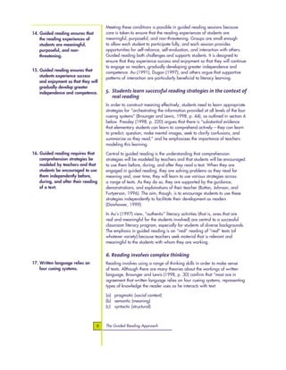 The Guided Reading Approach | PDF