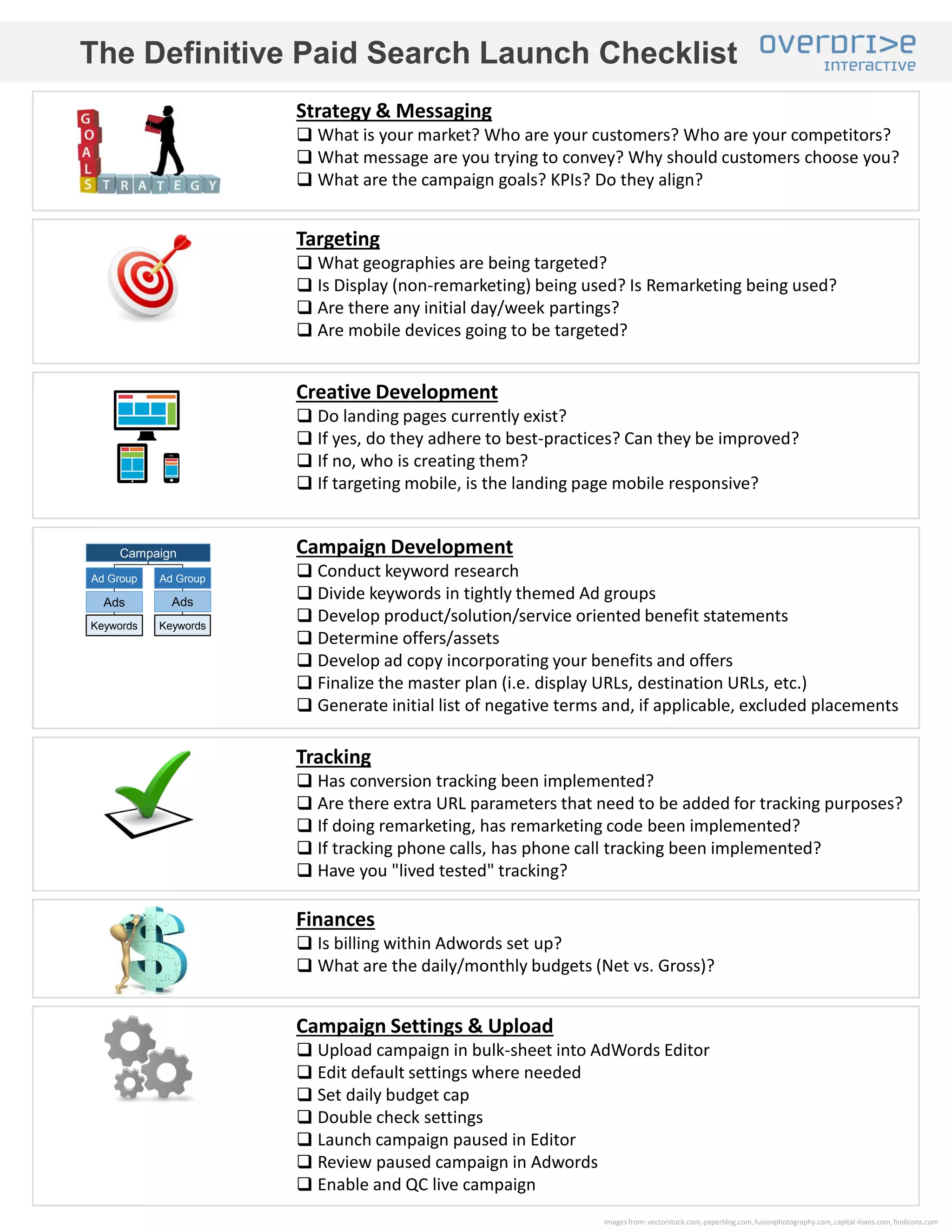 PPC Campaign Checklist pdf | PDF