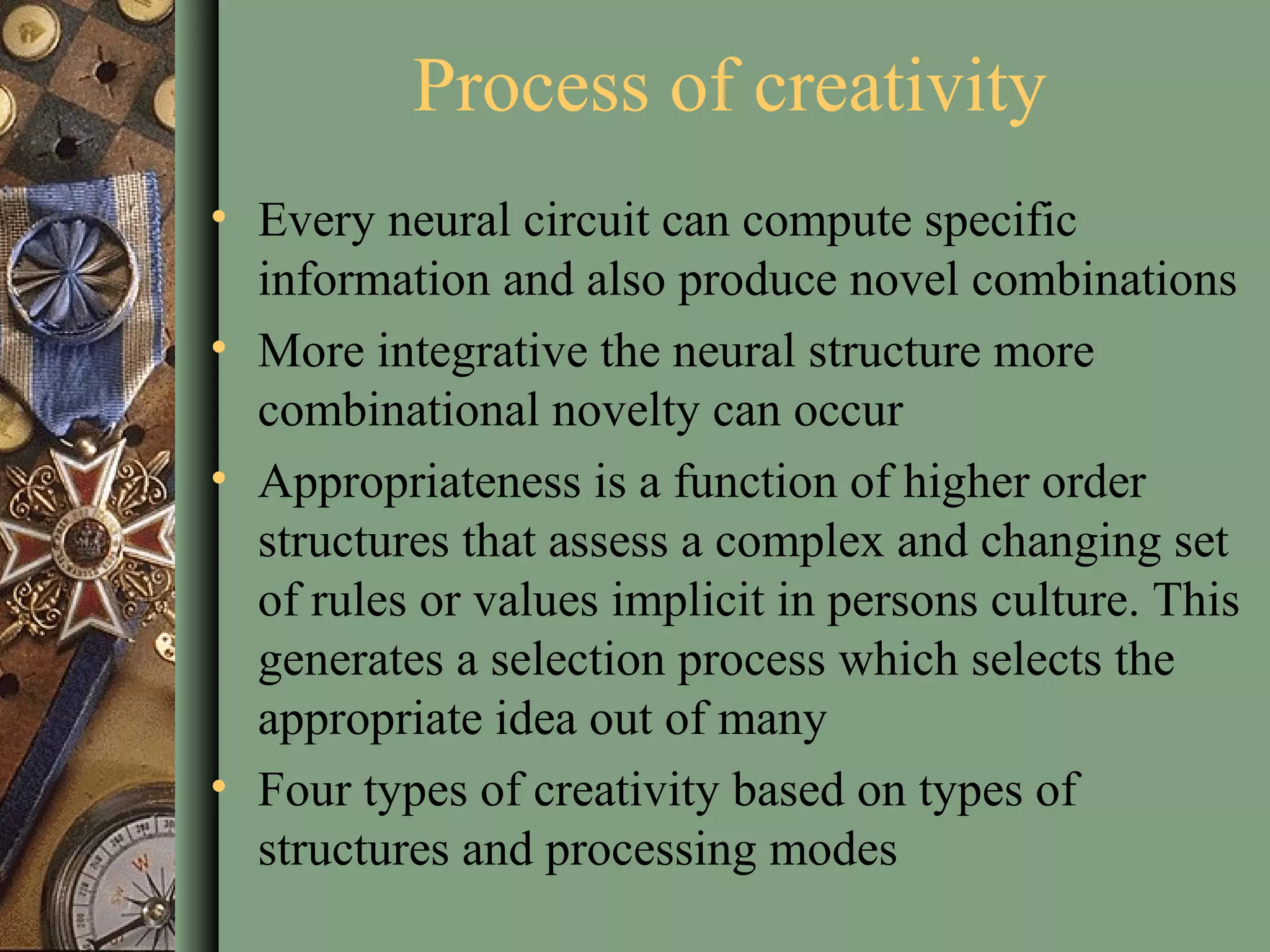 Factors influencing creativity | PPT