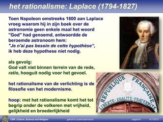 geloof en het postmodernisme | PPT