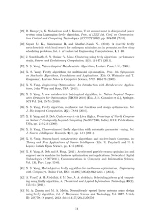 Firefly Algorithm: Recent Advances and Applications | PDF | Birdwatching | Hobbies & Interests