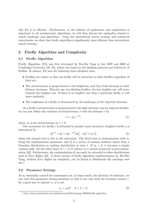Firefly Algorithm: Recent Advances and Applications | PDF | Birdwatching | Hobbies & Interests