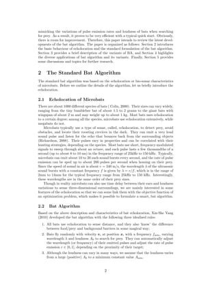 Bat Algorithm: Literature Review and Applications | PDF