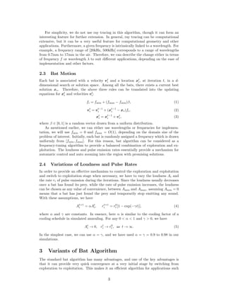 Bat Algorithm: Literature Review and Applications | PDF