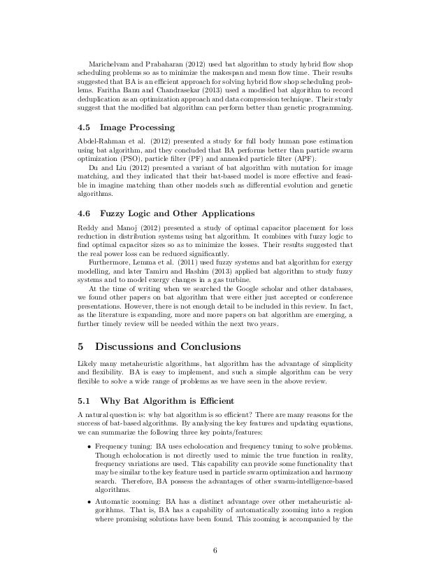 Bat Algorithm: Literature Review and Applications