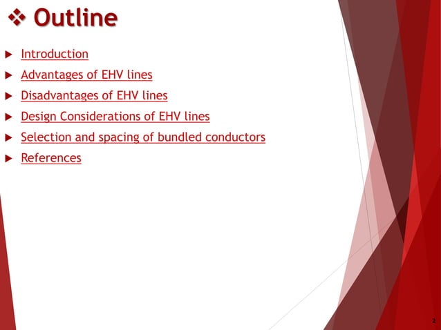 POWER SYSTEM PLANNING AND DESIGN. DESIGN OF EHV TRANSMISSION LINES ...