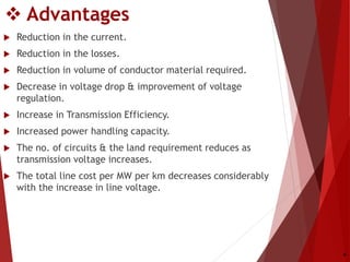 POWER SYSTEM PLANNING AND DESIGN. DESIGN OF EHV TRANSMISSION LINES ...