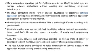 what is Heroku , where, when and how it is used | PPT